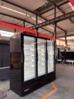 China ELF187SGF  -22 Degree Upright Commercial Display Refrigerator Showcase Ice Cream Glass Door Freezer for Supermarket for sale