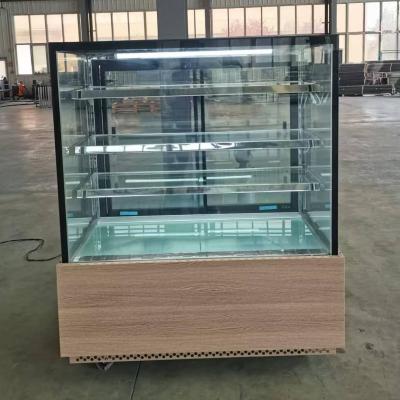 China 1200M R290 Eco‑Refrigerant Cake Chiller High‑Capacity Stainless‑Steel Dessert Showcase for sale