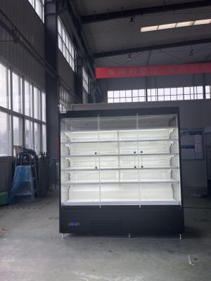 China ELF GR 1935mm Glass Door Self-Contained Multideck Display Refrigerator – 740mm Depth, 5 Shelves, LED, SAIWEI EC Fan for sale