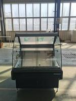 China 1000mm Economical Commercial Deli Display Fridge Curved Glass Serve Over Counter NARO100C for sale