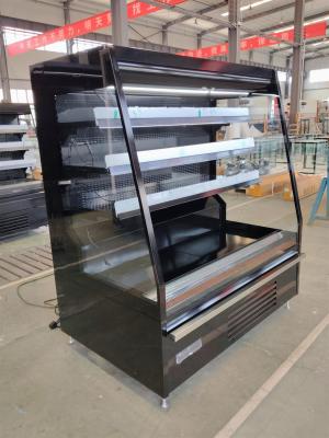China SEMI125M Semi Height air curtain display fridge for sale