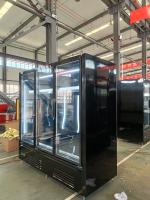 China ELF GF 1995mm Glass Door Self-Contained Multideck Freezer Display Cabinet – 840mm Depth, 5 Shelves, Vertical LED, Triple Anti-Fog Glass for sale