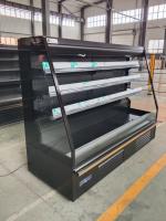 China SEMI187S Mini Market R290 Chest Upright Free Combine Semi-Vertical Multideck Supermarket Refrigerator for sale