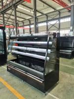 China SEMI187S Mini Market R290 Chest Upright Free Combine Semi-Vertical Multideck Supermarket Refrigerator for sale