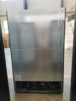 China MAXIMA 1250mm 2-Door Glass Door Self-Contained Display Cooler/Freezer – 700mm Depth, 5 Wire Shelves, Vertical LED, Low-E/Anti-Fog Glass for sale