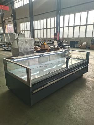 China 1250mm Plug-in Self Service Refrigerated Merchandiser Commercial Display Chiller PEHA125TP for sale