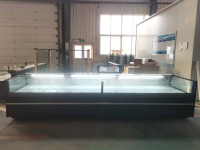 China 3750mm Refrigerated Display Fridge Commercial Self Service Merchandiser Semi Vertical PHEA375TP for sale