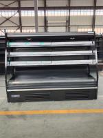 China SEMI187S Mini Market R290 Chest Upright Free Combine Semi-Vertical Multideck Supermarket Refrigerator for sale