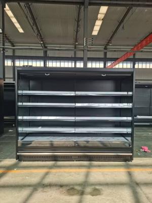 China GAEA X Series Multideck Supermarket Display Refrigerator with X-990mm Shelf Depth for sale