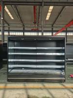 China GAEA X Series Multideck Supermarket Display Refrigerator with X-990mm Shelf Depth for sale