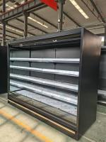 China GAEA X Series Multideck Supermarket Display Refrigerator with X-990mm Shelf Depth for sale