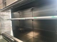 China GAEA 3750mm Multideck Supermarket Display Refrigerator – 990mm Depth, 5 Shelves, LED, SAIWEI EC Fan, Dixell Thermostat, Night Blinds for sale