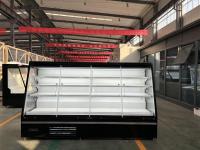 China SEMI250MGD  Supermarket Showcase Commercial Semi-Vertical Refrigerator Fruit Vegetable Display Chiller Cabinet for sale