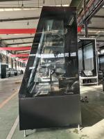 China SEMI125SGDS High Efficiency Business Use With Sliding Door Showcase Refrigerator with Digital Temperature Controller for sale