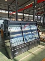 China SEMI 187SGDS Convenience Store Environmental Friendly Customizable Sliding Glass Door type Semi Vertical Multideck Commercial Fridge for sale