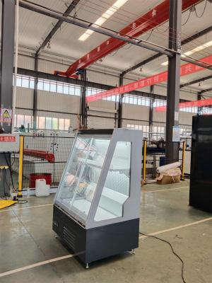 China SEMI94SGD Compact Supermarket Efficient Energy-Saving Commercial Showcase Semi Multideck Cabinet Air Curtain for sale