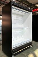 China 1250mm Open‑Front Display Cooler for Grocery Produce and Dairy Merchandising for sale