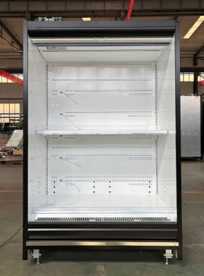 China 1250mm Open‑Front Display Cooler for Grocery Produce and Dairy Merchandising for sale