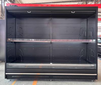 China 2500MM Commercial Open Multideck Refrigerated Showcase Using Eco‑Friendly Refrigerants for sale