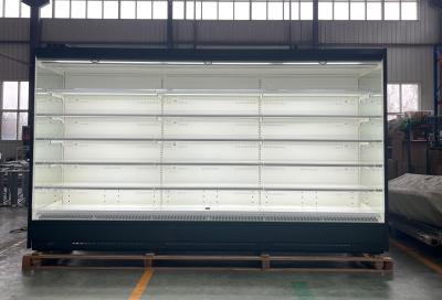 China 3750mm XL Deep‑Depth Open Display Refrigerated Cabinet for Hypermarket Full‑Range Grocery Merchandising for sale