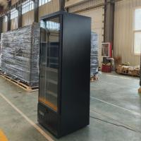 China MAXIMA1DF Fan Cooling System Dynamic Beverage Display Showcase Upright Cooler Manufacturer for sale