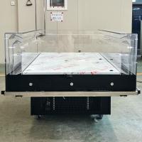 China Supermarket Refrigerated Island Merchandiser with Low-Profile Promotional Display PRO for sale