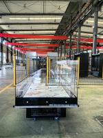 China Supermarket Semi Vertical Refrigerated Island Merchandiser with Glass Display Shelves PRO SV for sale