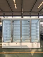 China MAXIMA4DF Customized White Color Compact Display Cooler with Transparent Front Panel for Convenience Stores for sale