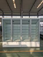 China MAXIMA4DF Customized White Color Compact Display Cooler with Transparent Front Panel for Convenience Stores for sale