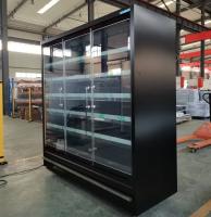 China 1875mm Upright Supermarket Refrigerated Cabinet for Dairy Merchandising for sale
