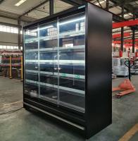 China 1875mm Upright Supermarket Refrigerated Cabinet for Dairy Merchandising for sale