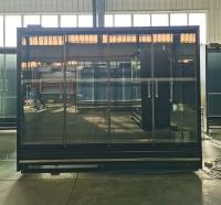 China 2500MM Retail Air‑Curtain Glass‑Door Cooler with Price Tag for Grocery Merchandising for sale