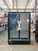 China ELF 1370mm Glass Door Self-Contained Multideck Freezer Display Cabinet – 840mm Depth, 5 Shelves, Vertical LED, Triple Anti-Fog Glass for sale