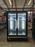 China ELF 1370mm Glass Door Self-Contained Multideck Freezer Display Cabinet – 840mm Depth, 5 Shelves, Vertical LED, Triple Anti-Fog Glass for sale