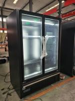 China ELF 1370mm Glass Door Self-Contained Multideck Freezer Display Cabinet – 840mm Depth, 5 Shelves, Vertical LED, Triple Anti-Fog Glass for sale