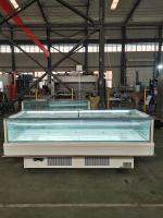 China Supermarket Island Freezer Fridge with 4-Side Triple Glazed Anti-Fog Glass VISION250P for sale