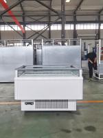 China Supermarket Island Freezer Fridge with One-Touch Temperature Switching and Fan Cooling VISION150 for sale