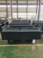 China Island Display Fridge Freezer with Fan Cooling and Optional Sliding Glass Top VISION200 for sale