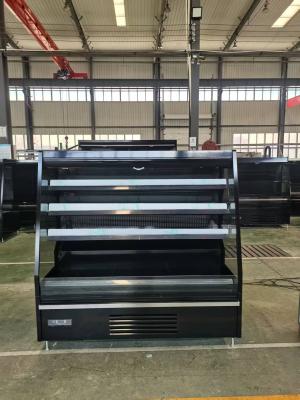 China SEMI GD 1560mm Glass Door Self-Contained Display Refrigerator – 740mm Depth, 3 Shelves, LED, Low-E Glass for sale
