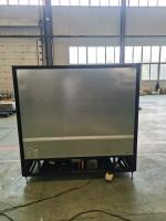 China SEMI GD 1560mm Glass Door Self-Contained Display Refrigerator – 740mm Depth, 3 Shelves, LED, Low-E Glass for sale