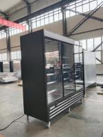China KBGDM54F Commercial Plug in Glass Door Vertical Upright Display Fridge Freezer Refrigerator for sale