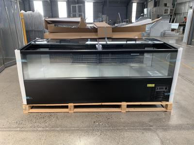 China Frozen Food Display Freezer with Static Cooling and Plug-In R290 GRAND210 for sale