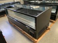 China Frozen Food Display Freezer with Static Cooling and Plug-In R290 GRAND210 for sale