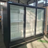 China 2340mm Remote Glass‑Door Frozen Showcase Merchandiser for  Bulk Frozen Retail for sale