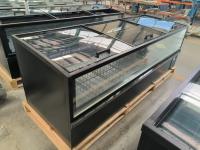 China Commercial Island Display Freezer with Large Frozen Food Merchandising Area GRAND250 for sale