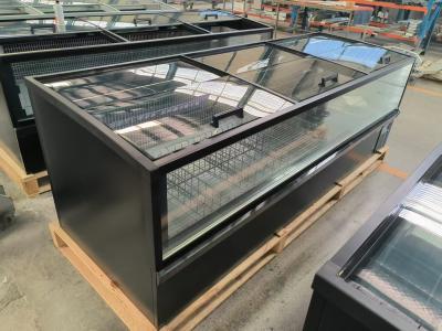 China Commercial Island Display Freezer with Large Frozen Food Merchandising Area GRAND250 for sale