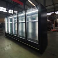 China 3900mm Remote Multideck Frozen Merchandiser for Hypermarket Grouped Frozen‑Food Showcase for sale