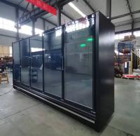 China 3900mm Remote Multideck Frozen Merchandiser for Hypermarket Grouped Frozen‑Food Showcase for sale