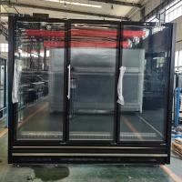 China 2340mm Remote Tall Deep‑Shelf Frozen Merchandiser for Supermarket Large‑Volume Frozen‑Food Showcase for sale