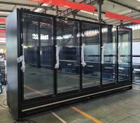 China 3900mm Remote Premium Large‑Capacity Frozen Merchandiser for Hypermarket Mass Frozen‑Goods Showcase for sale